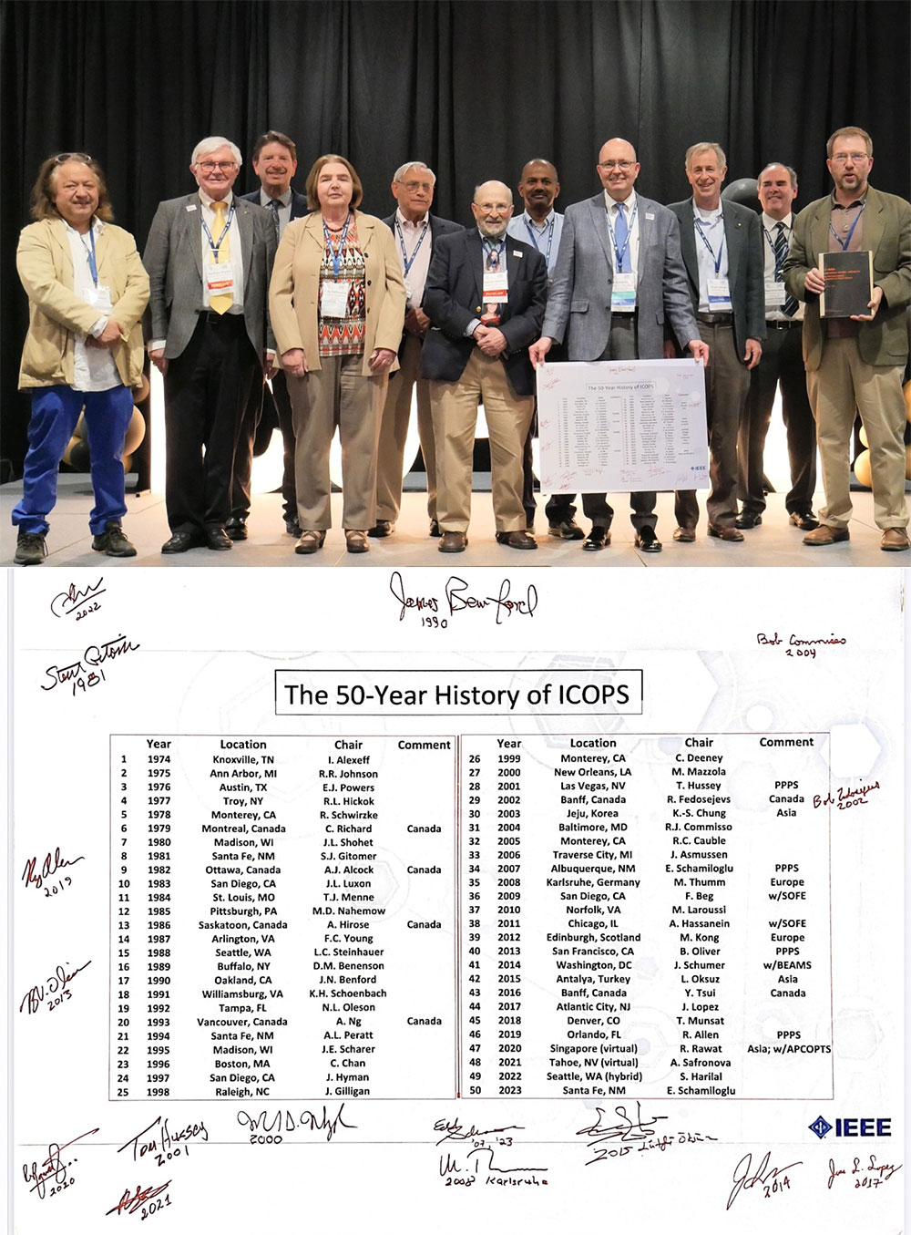 Welcome to ICOPS 2023! Welcome Home!